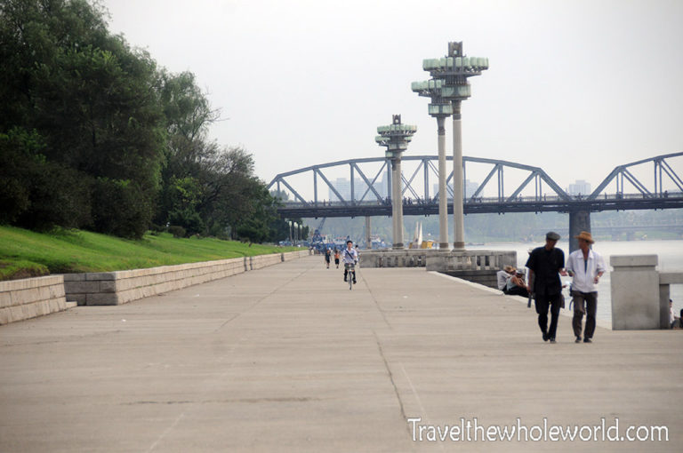 Traveling in Pyongyang, North Korea