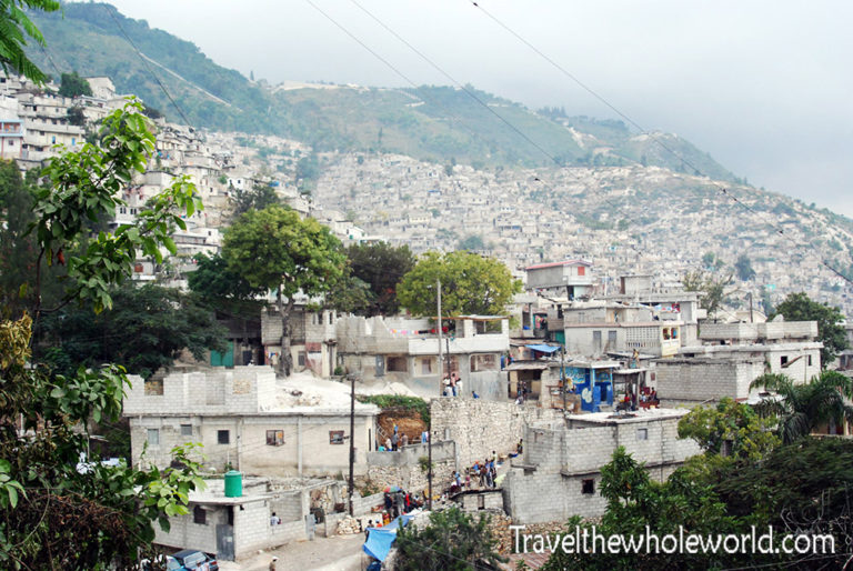 Visiting Port Au Prince, Haiti