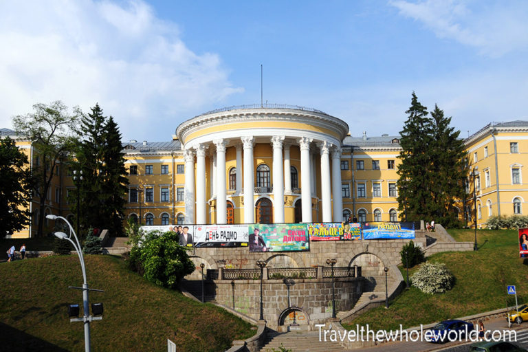 Traveling in Kiev, Ukraine