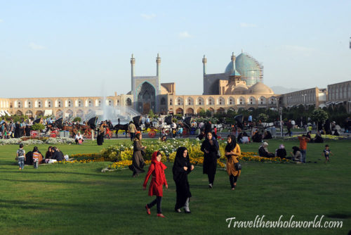 Traveling in Esfahan
